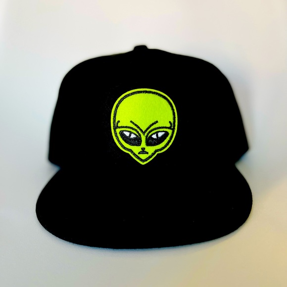 Accessories | Alienware Embroidered Alien Ovni Black Baseball Cap Hat Adjustable Mens Size ...